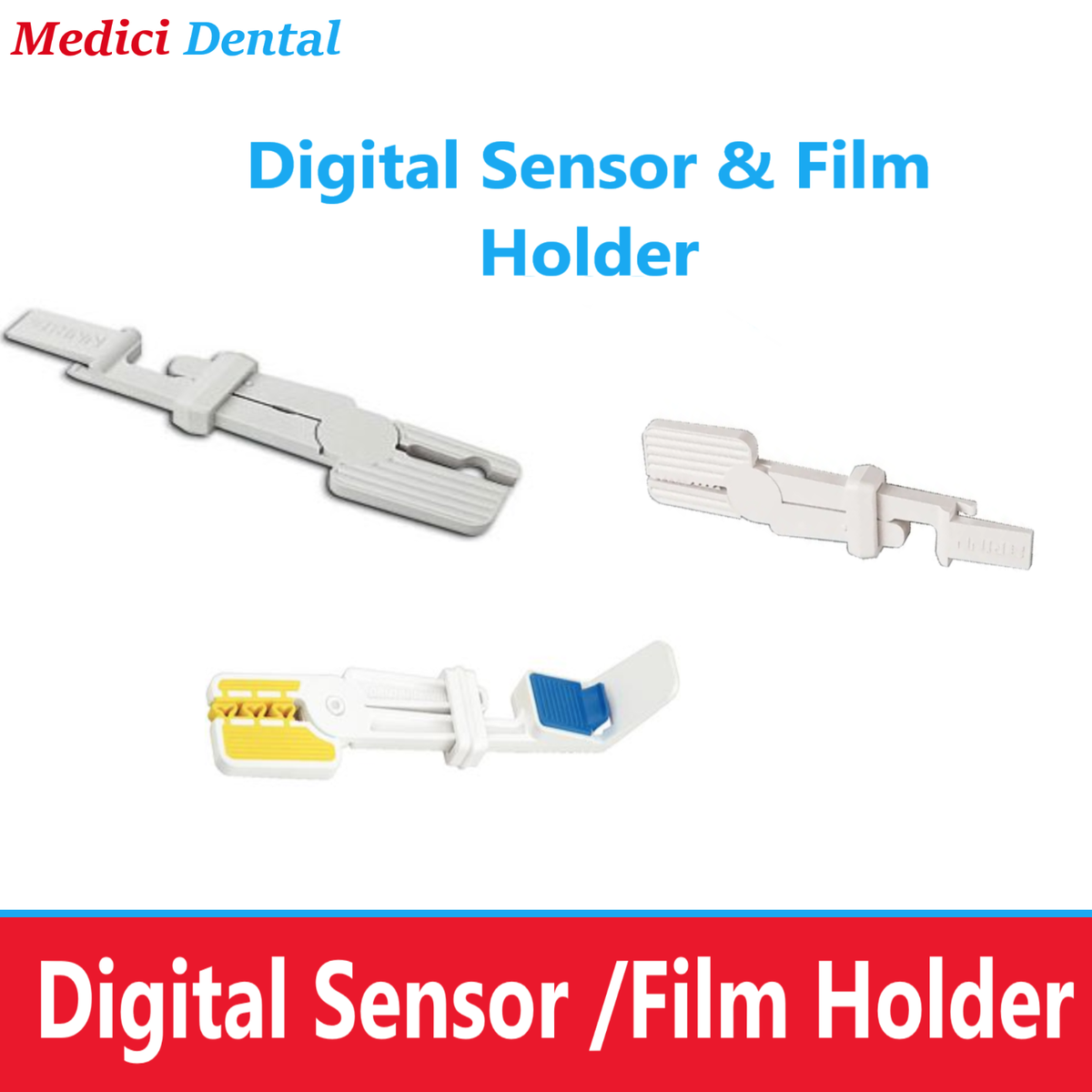 Schick Sensor Holster 1Shot Schick #2 X Ray Holders (8) Medical