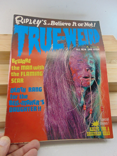 RIPLEY'S BELIEVE IT OR NOT TRUE WEIRD MAGAZINE VOL. 1 NO. 2 NEAR MINT ...
