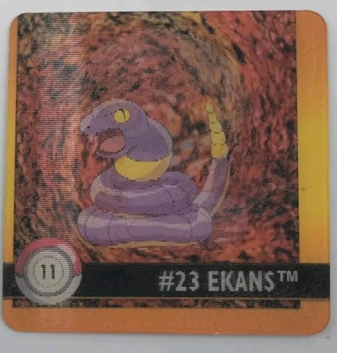 Artbox Pokemon Action Flipz Premier Edition (1999) #23 Ekans/#24 Arbok No. 11 | eBay