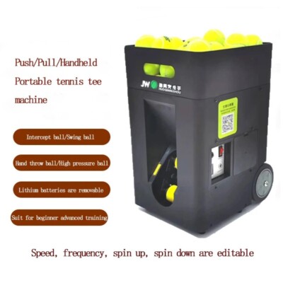 Portable Intelligent Tennis and Pickleball Automatic Serve Throw ...