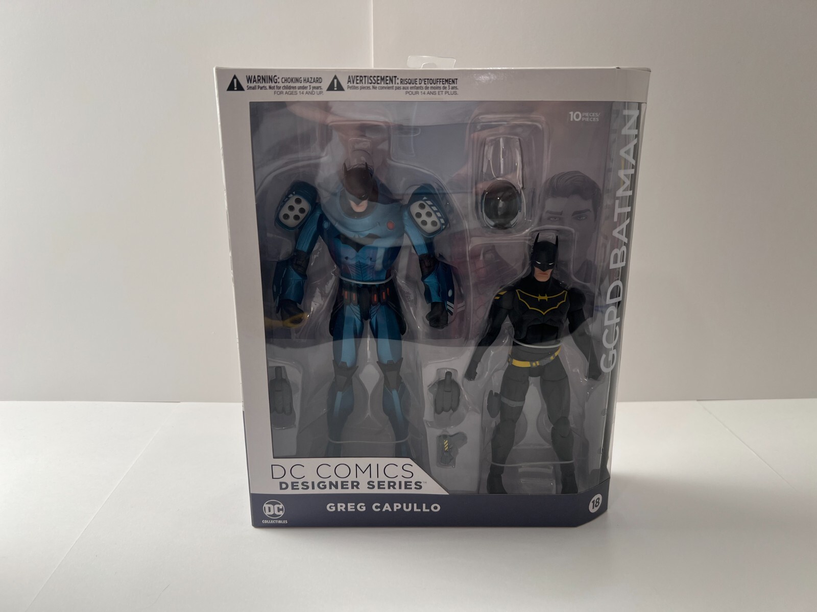 NEW DC Collectibles Designer Series5 Capullo Jim Gordon Batman Rookie ...