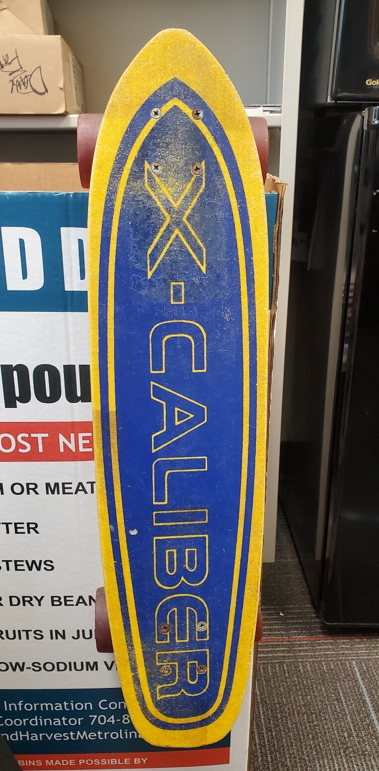 Vintage Skateboard X-caliber With ACS-500 Trucks | eBay