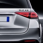 17-21 Mercedes GLE 43 Letter Emblem Liftgate Logo Badge AMG Sport Matte ...