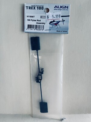 ALIGN T-Rex 100 Flybar Rod Assembly AGNH11006 | eBay