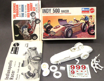 1970 Monogram 6715 INDY 500 KURTIS-KRAFT RACER partially built 1/24 ...