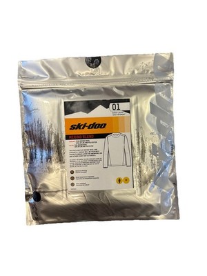 Ski-Doo Ladies Merino Base Layer Thermal (Top) Black, Medium ...