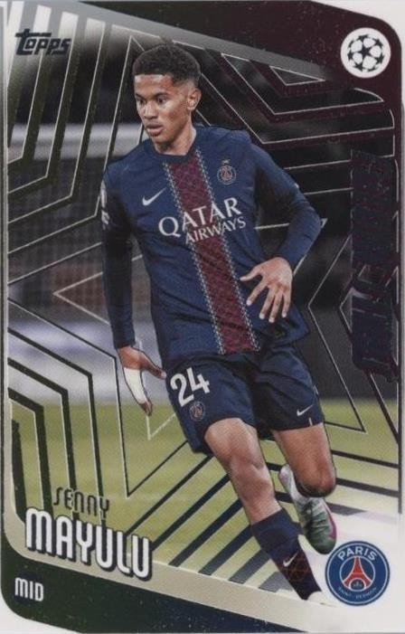 2025-26 Topps Uefa Club Competitions - Future Stars Senny Mayulu #22 ...