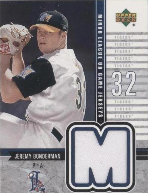 2002 Upper Deck Minor League Baseball - Jeremy Bonderman #J-JB for sale ...