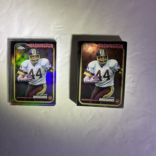 John Riggins 2024 Topps Chrome Washington Redskins 20x Card Lot #194 ...