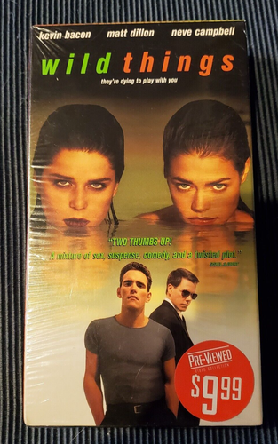 Wild Things VHS 1998 Matt Dillon Denise Richards Neve Campbell Thriller ...