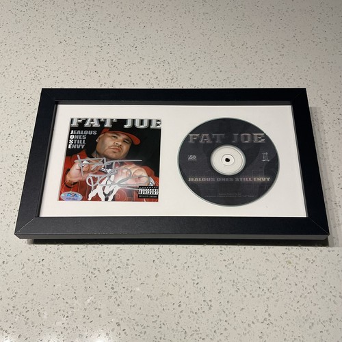 FAT JOE SIGNED JOSE JEALOUS ONES STILL ENVY CD ALBUM AUTOGRAPH FRAMED ...