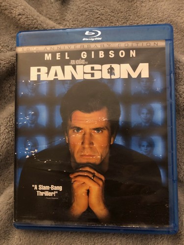 Ransom (Blu-ray 15th Anniversary) Mel Gibson Rene Russo Rare Ron Howard ...
