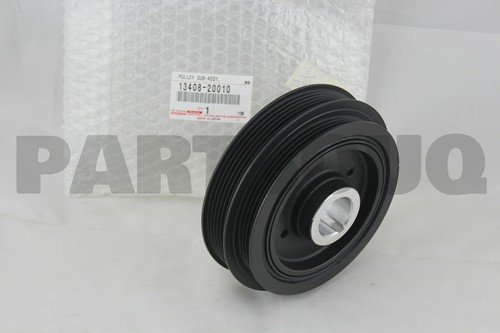 1340820010 Genuine Toyota PULLEY, CRANKSHAFT 13408-20010 | eBay
