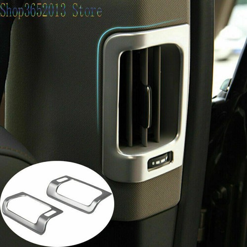 For Volvo XC60 2010-2017 stainless Rear B-Pillars Air Vent Outlet Cover ...