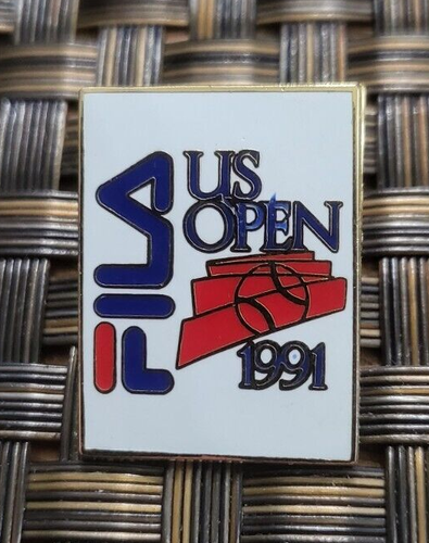 VINTAGE 1991 FILA US OPEN TENNIS COLLECTIBLE PIN RARE L@@K | eBay