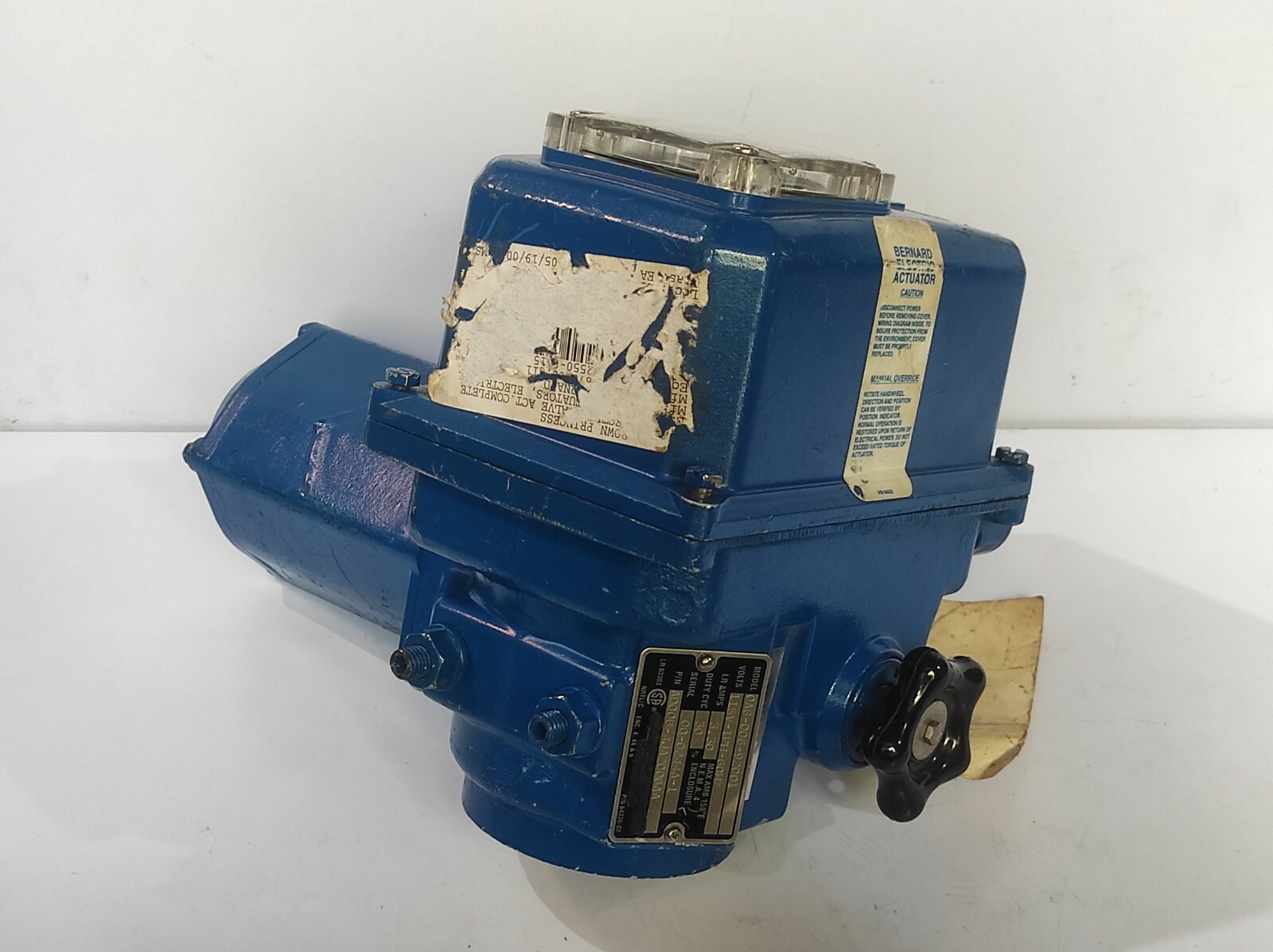 L.Bernard 61676/00.011 Electric Valve Actuator 0A8-006-92001 AD006 ...