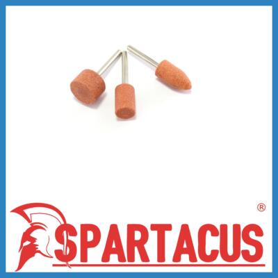 Spartacus SPA010 3 Piece Rotary Tool Grinding Stone Set 9mm 10mm & 15mm ...