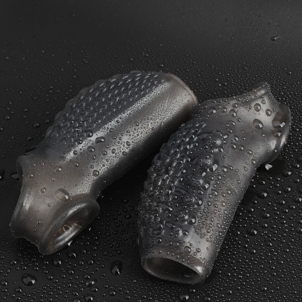 Male-Reusable-Condom-Men-Penis-Extender-Enlarger-Sleeve-Bigger-Girth ...