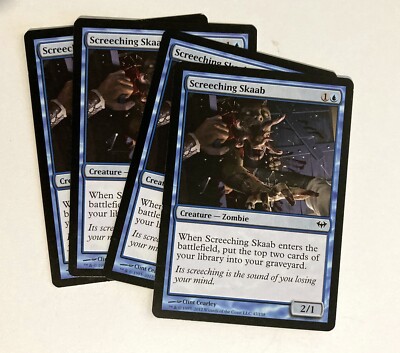Screeching Skaab (4) Dark Ascension NM MTG Magic the Gathering | eBay