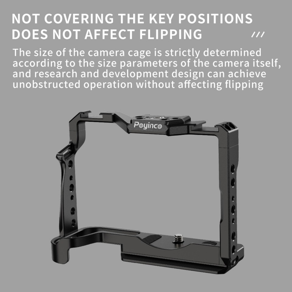 Full Camera Cage for Canon EOS R8 /RP Camera Video Cage Rig Aluminum ...