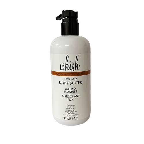 Whish Vanilla Suede Body Butter 16 fl oz 812280017254| eBay