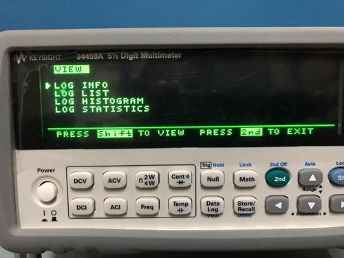 Keysight Agilent 34450A Digital Multimeter, 5.5 Digit, OLED Display | eBay