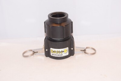 (NEW) BANJO 200B Female Coupler With Short Nipple SCH80 2 ...