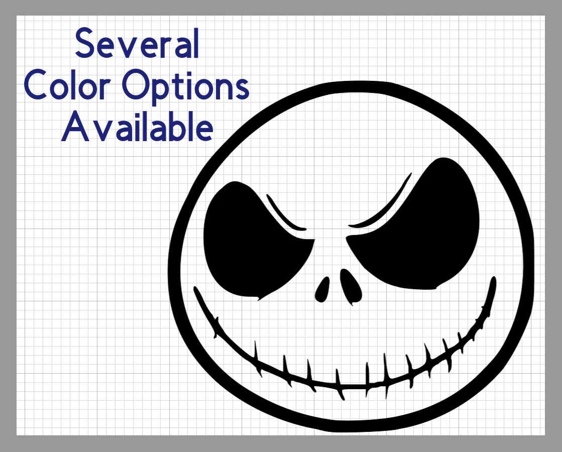 Jack Skellington Outline