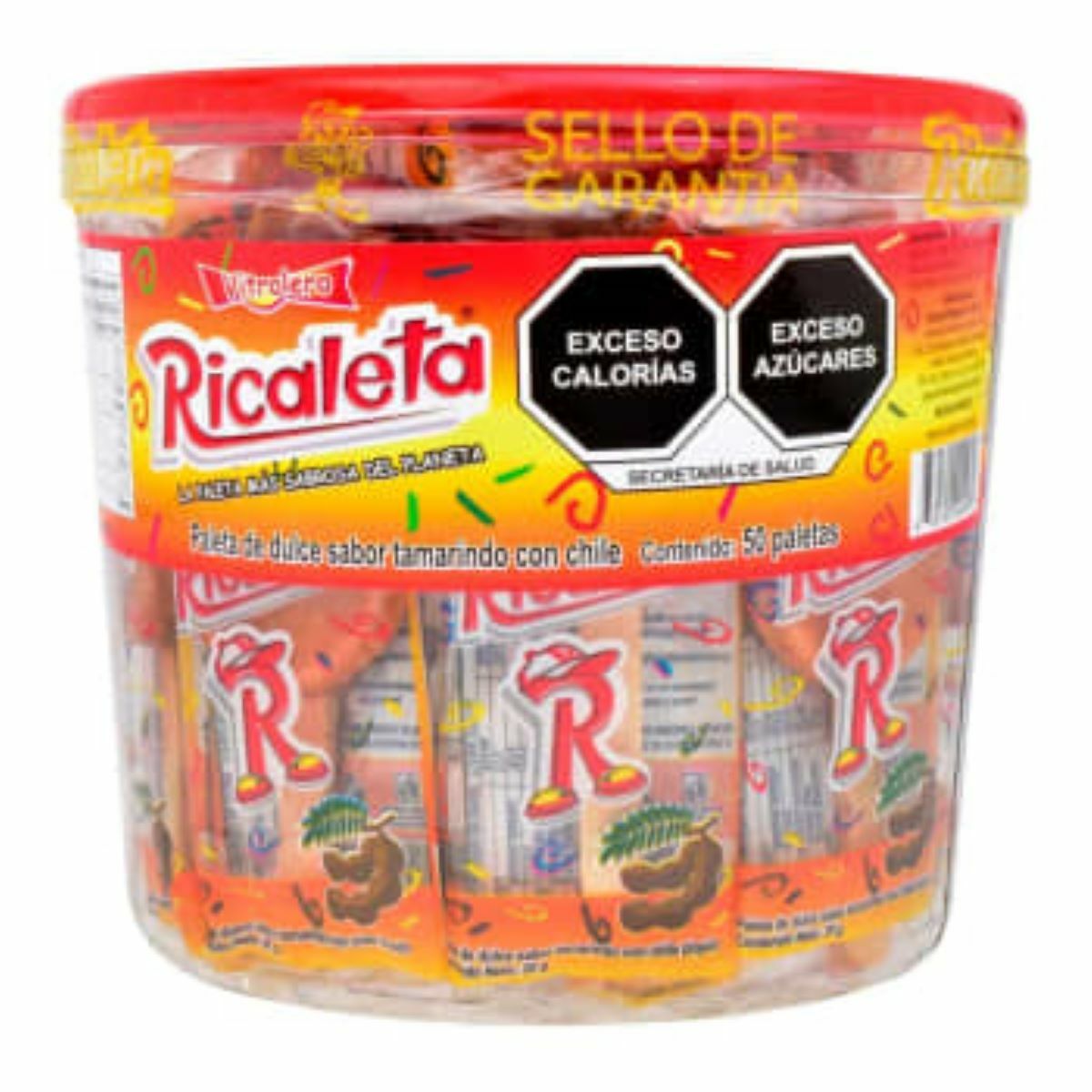 Mexican Candy Ricaletas Paletas de Tamarindo 50 pcs | eBay