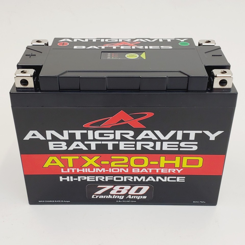 Antigravity ATX20-HD Lithium Harley Big Twin Motorcycle Battery 780CA ...