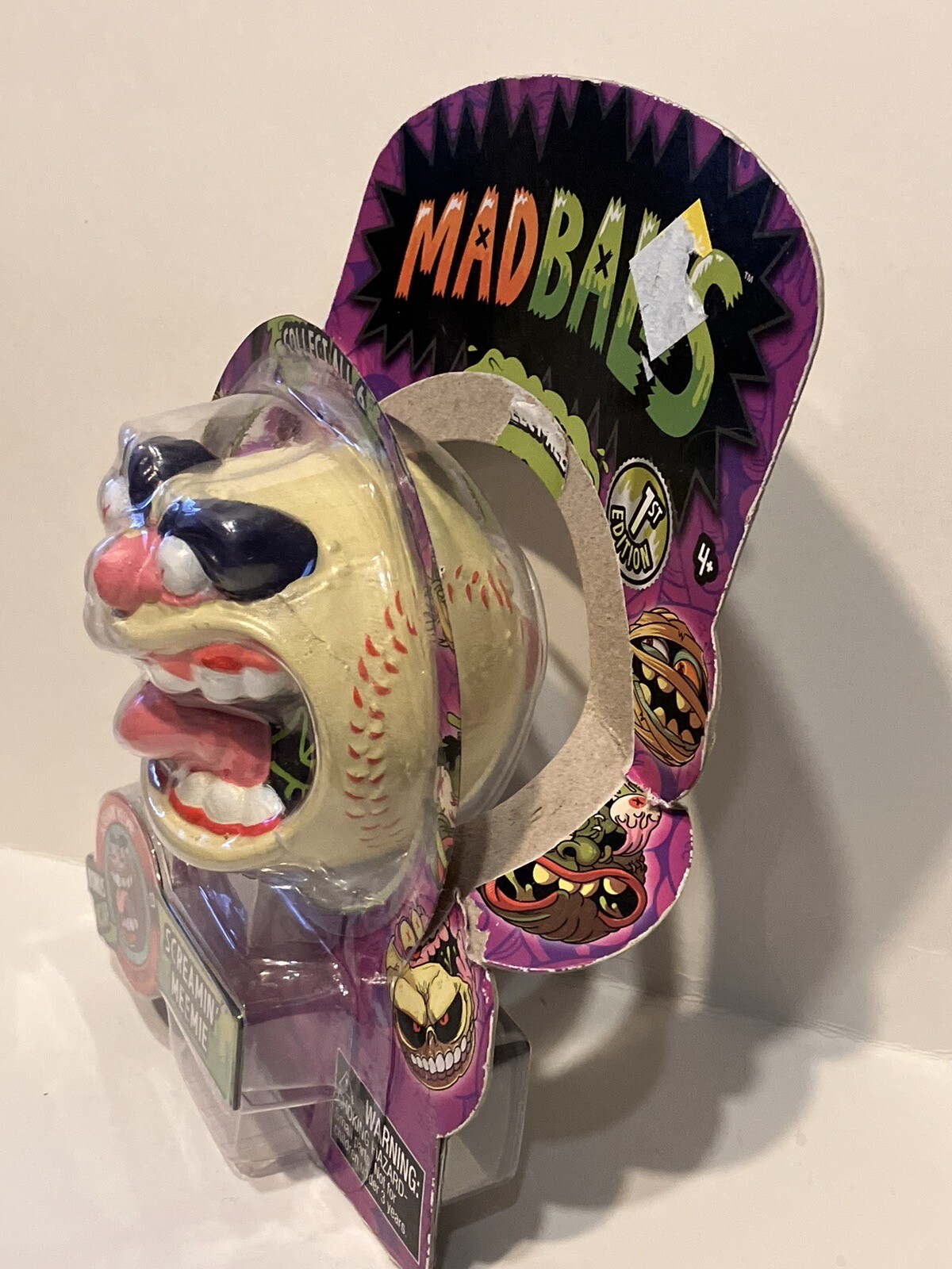 Madballs Series 1 Screamin' Meemie 1st Edition Mad Balls 2016 American ...