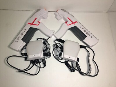 Laser X Set of 2 - Player Laser Gaming Set Indoor/Outdoor LAZER TAG ...