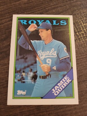 Jamie Quirk #477 1988 Topps Baseball Card | eBay