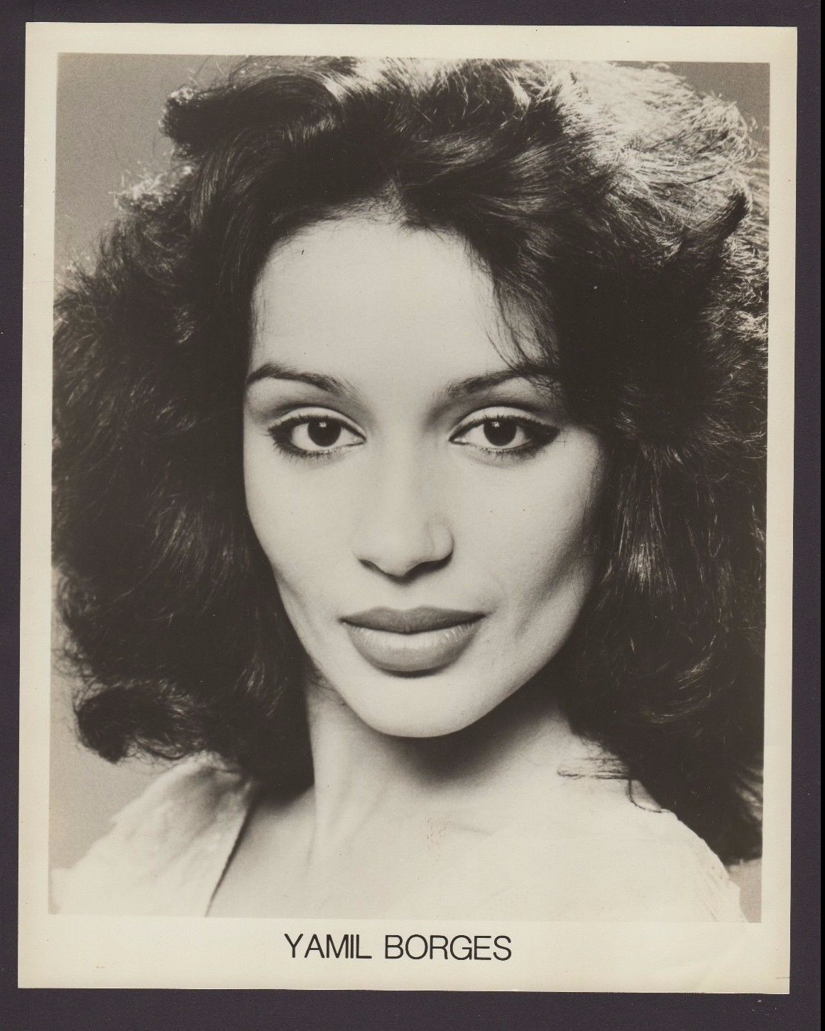 VINTAGE B&W PRESS PHOTO / YAMIL BORGES / PUERTO RICO / 1980's | eBay