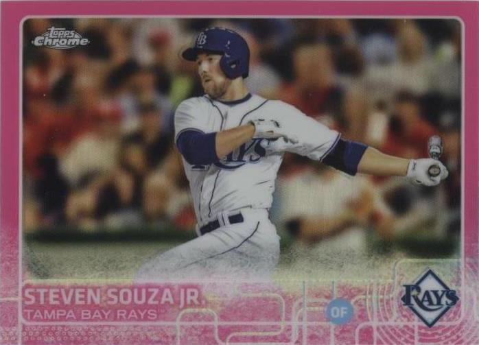 2015 Topps Chrome - Steven Souza Jr. #107 Pink Refractor (RC) for sale ...