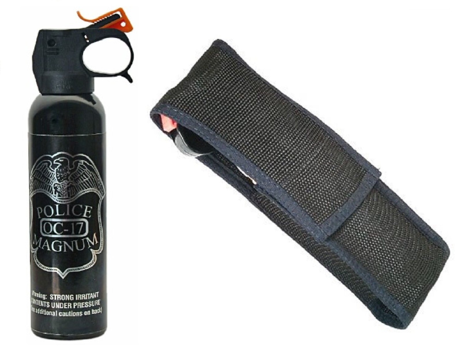 Large 9 oz Ounce Pepper Spray Riot Crowd Control With Nylon Belt ...
