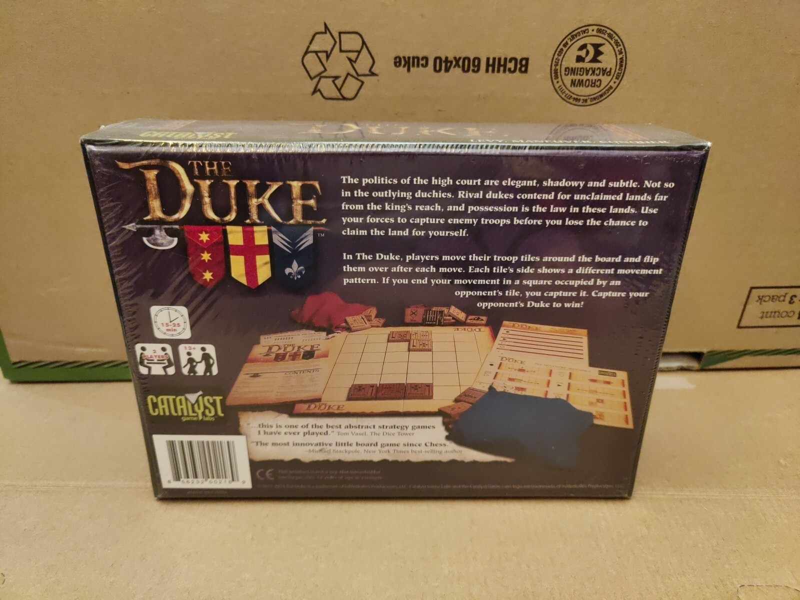 The Duke Board Game 2013 Catalyst Games Kickstarter Version for sale ...