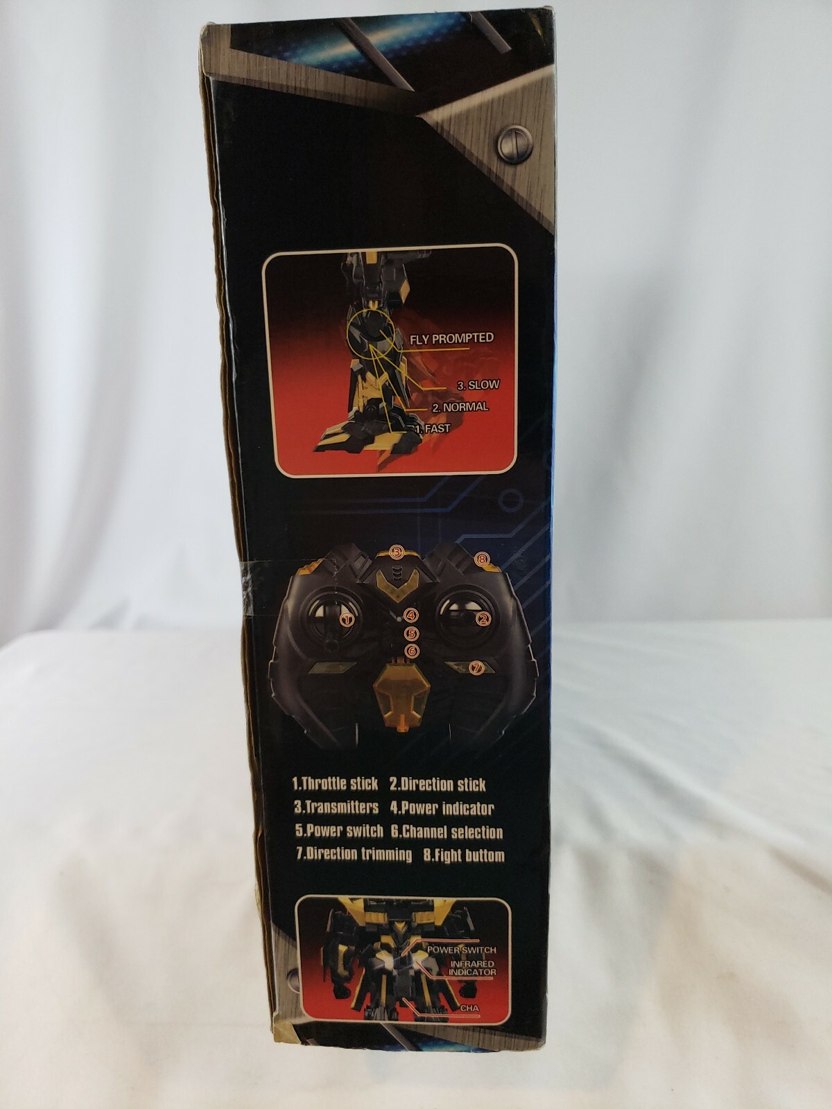 Riviera RC 3 CH Battle Robots with Gyro 2Pack Black/Red Fighting Game ...