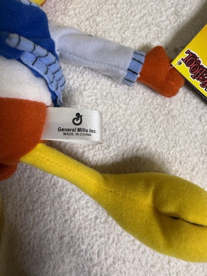 Sonny the Cuckoo Bird Plush Toy - General Mills Cocoa Puffs Breakfast ...