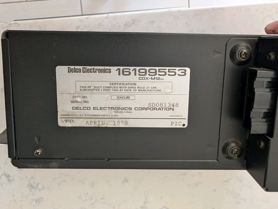 Delco 12 Disc CD Changer | eBay