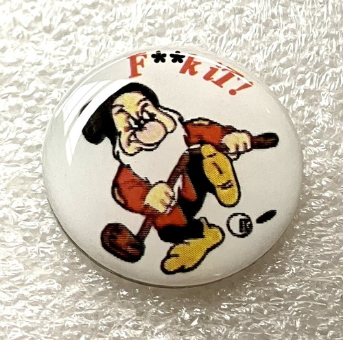 anneys ~ 25mm GOLF BALL MARKER - Grumpy F**k iT! | eBay Australia