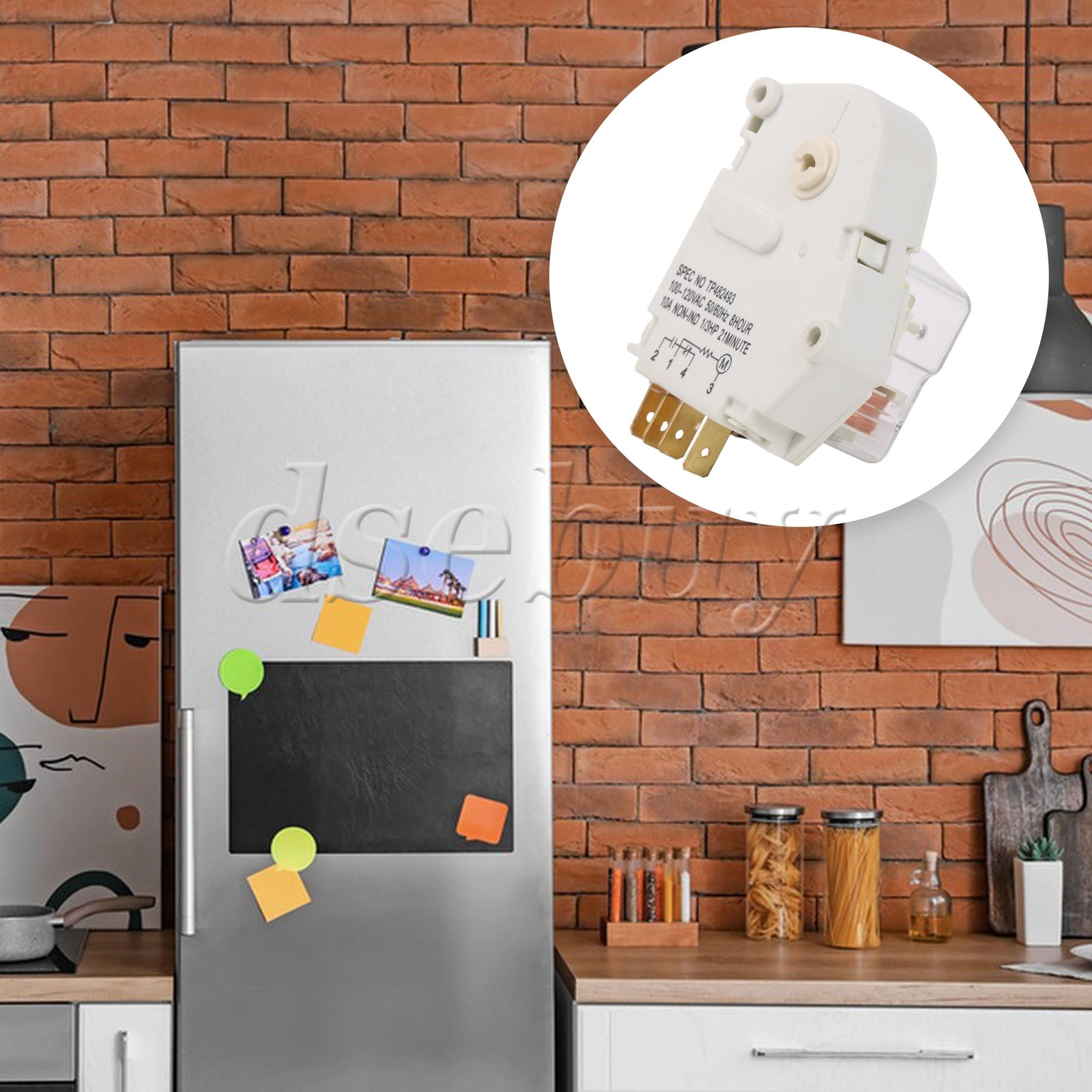 Refrigerators Defrost Timer Replacement for Magic Chef W10740039 ...