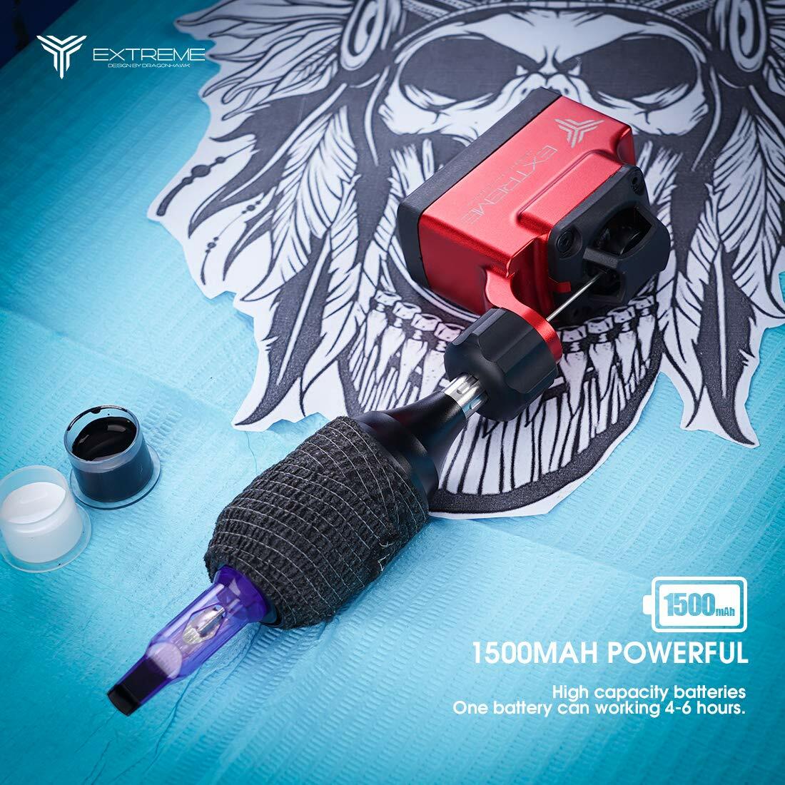 Wireless Rotary Battery Pen Direct Drive Permanent Make Up Tattoo ...