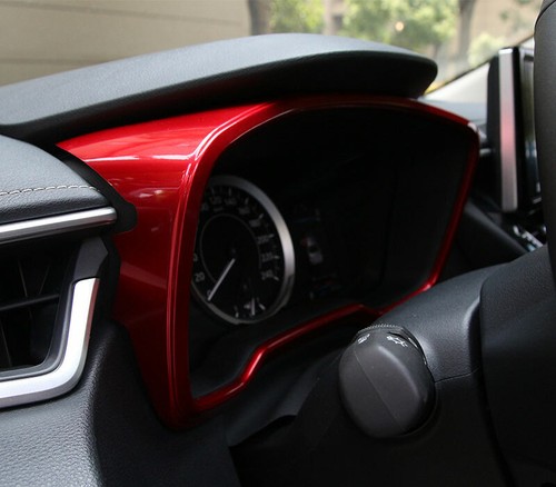 Red Interior Dashboard Frame Decor Cover Trim For Toyota Corolla 2020 ...