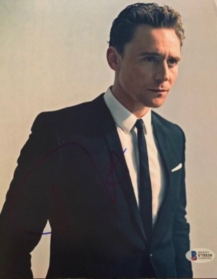 Tom Hiddleston signed autographed 8x10 Photo Avengers Thor | eBay