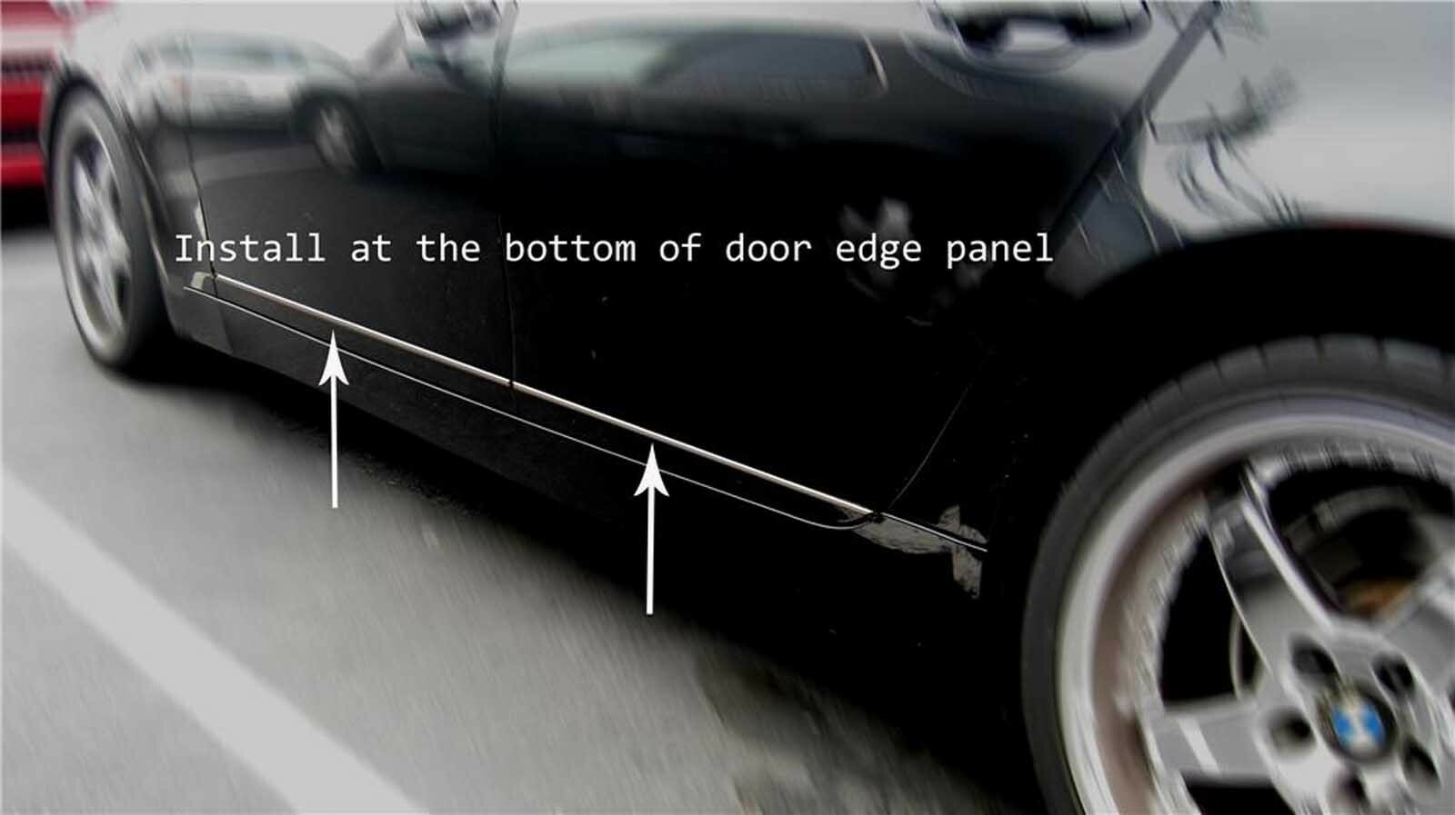 For Chevy CAMARO IROC-Z Chrome Body Side Molding Trim Kit 1982-1992 | eBay