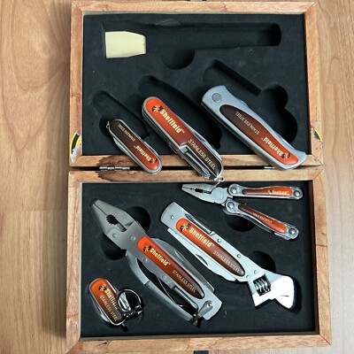 vintage sheffield knife Multi Tool Set Wrench Knife Key Chain Pocket Knife | eBay