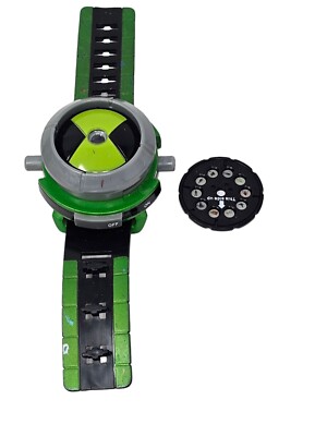 BEN 10 disc projector OMNITRIX WATCH TOY BANDAI alien force ILLUMINATOR ...