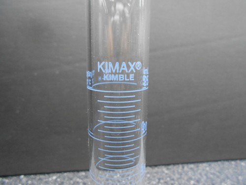 LOT OF 3 KIMAX KIMBLE GRADUATED CYLINDERS, 10ML 2025-K 25ML 20025-H ...