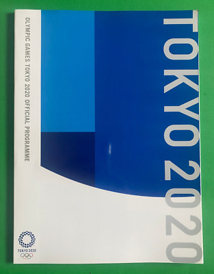 Tokyo Olympic 2020 Official program/Written in English w'Japanese ads ...